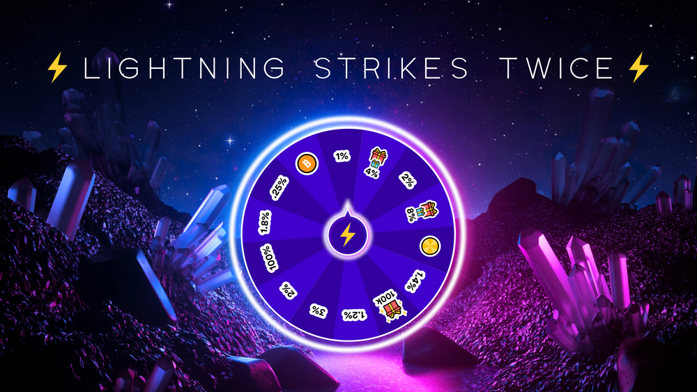 The "Lightning Spin" wheel - August/September 2021